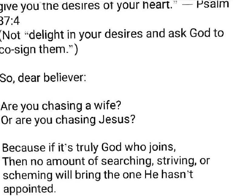 Are You Chasing Jesus | PDF