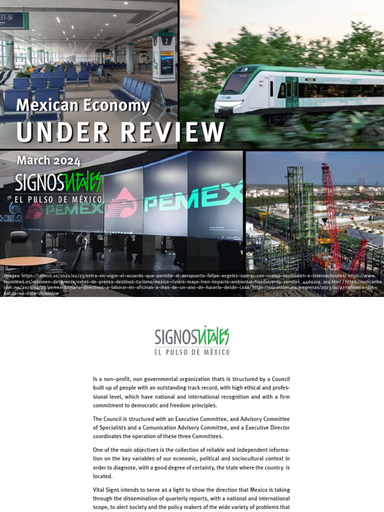 Mexican Economy Analysis Report 2024 | PDF | Mexico | Government Budget ...