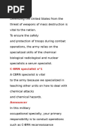 GTA 03-06-008 - CBRN Warning and Reporting System | PDF | Cbrn Defense ...