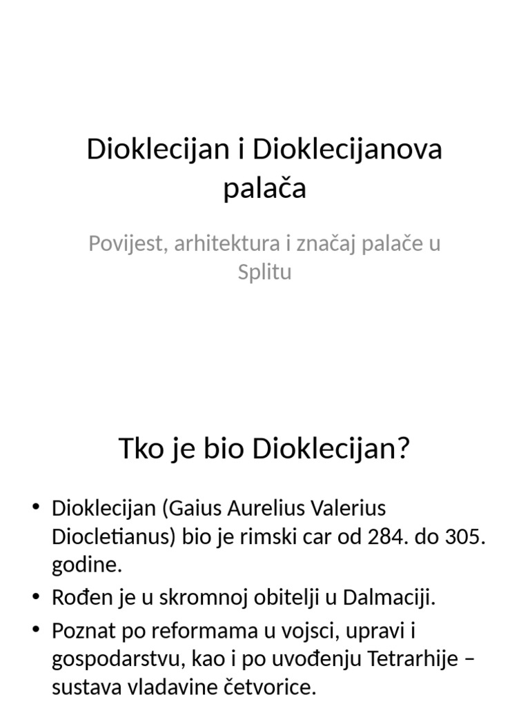 Dioklecijan | PDF