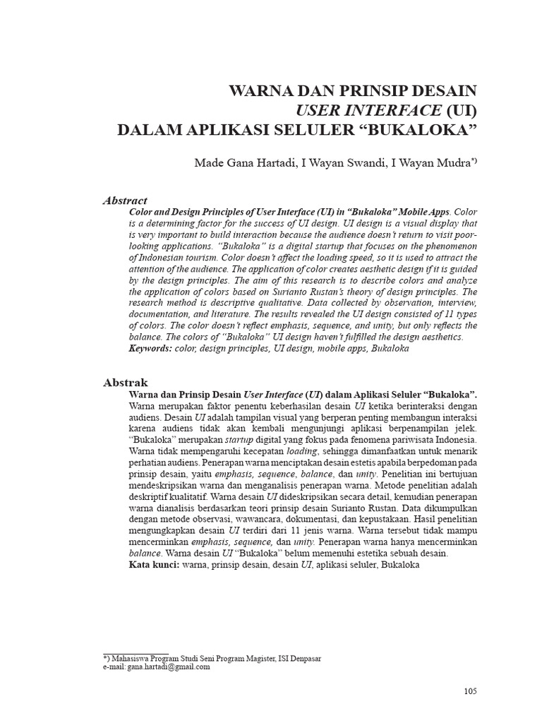 Dimensidkv,+Journal+Manager,+7 Warna+Dan+Prinsip+Desain+UI+Bukaloka Edit+EF Ojs | PDF