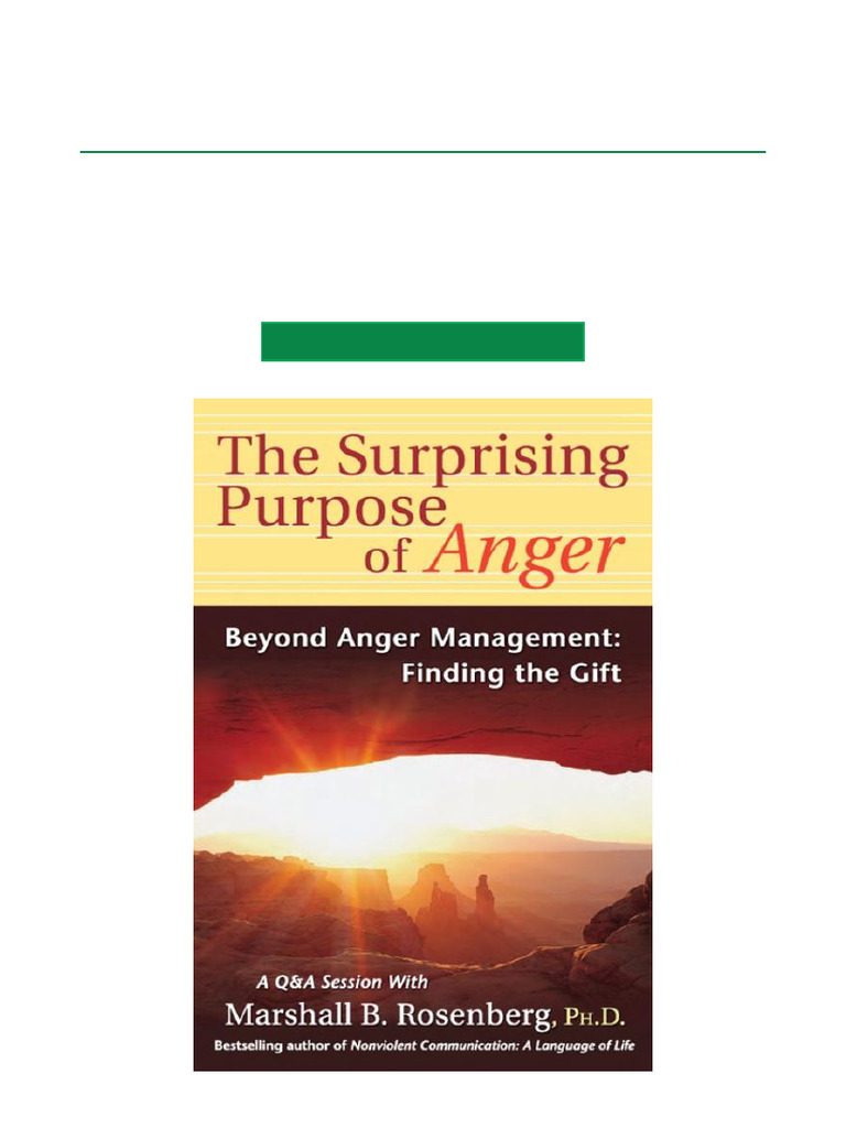 Ultimate Pick The Surprising Purpose of Anger Beyond Anger Management ...