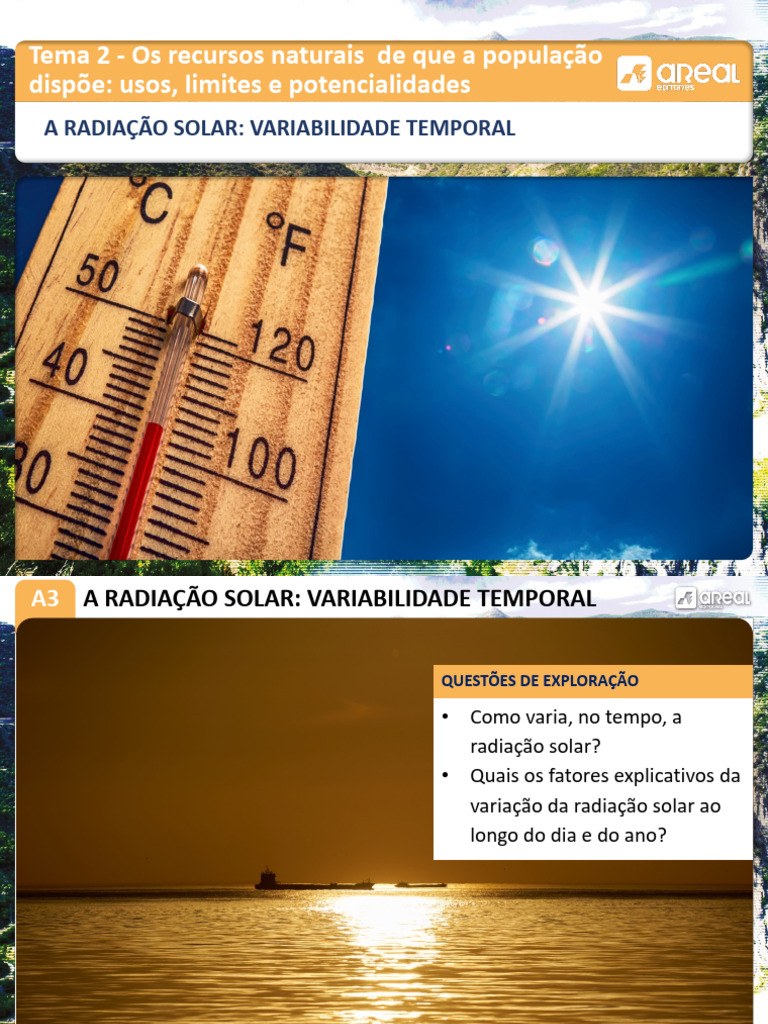 2. a Variabilidade Temporal Da Radiação Solar | PDF | Terra | Trópicos