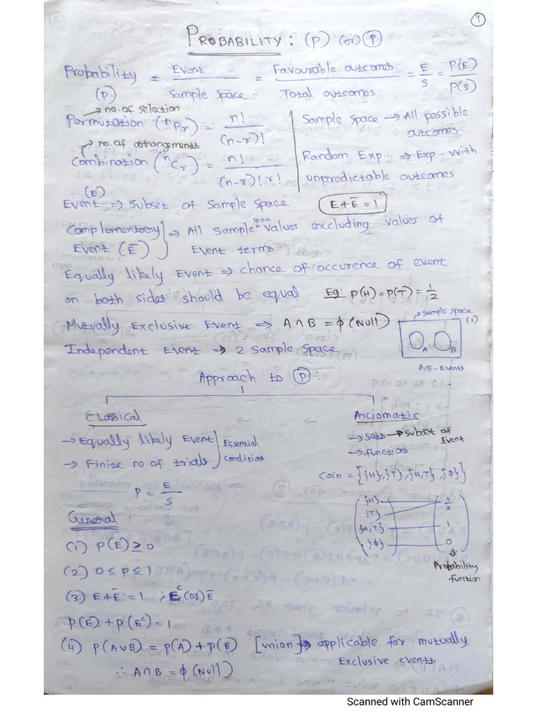 Probability & Statistics | PDF