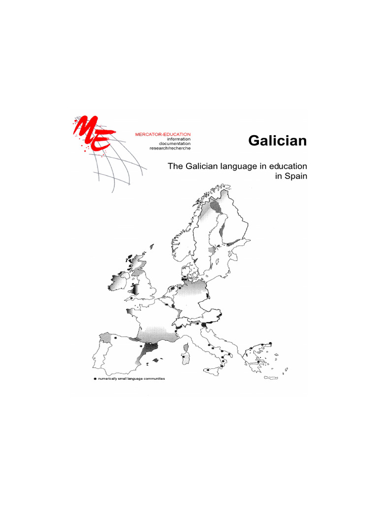 The Galician Language in Education in Spain (Mercator) | PDF ...