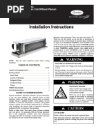 ACCU Air-Cooled Condensig Units Installation and Maintance Instructions ...
