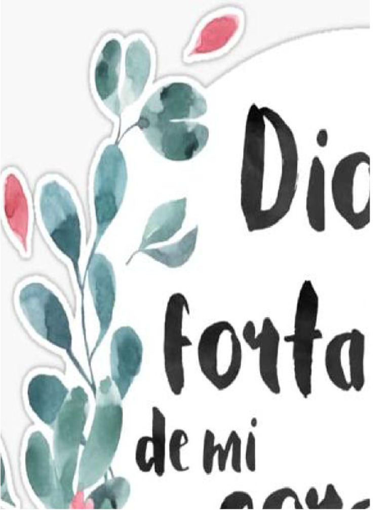 Dios Es La Fortaleza de Mi Corazon | PDF
