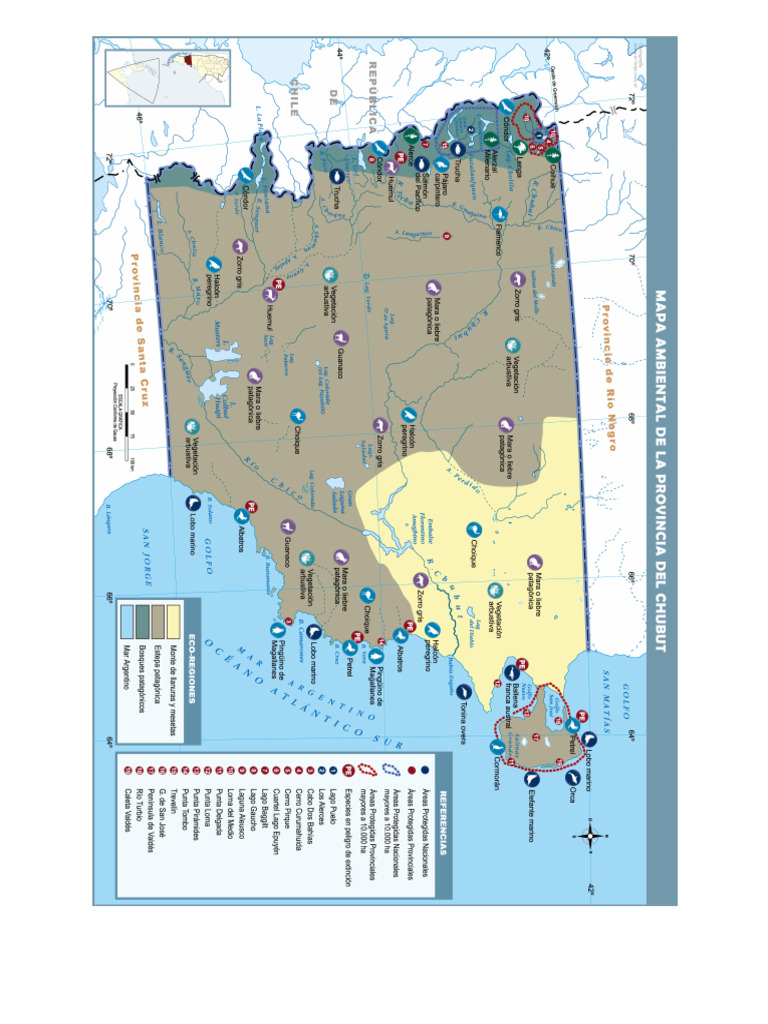 Mapas de Chubut - Mapoteca | PDF