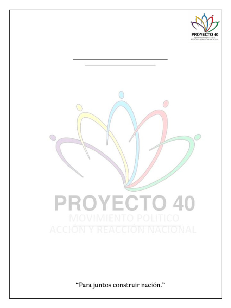 Propuestas del Movimiento Proyecto 40 | PDF | Colombia | Prisión