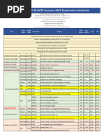 Pupil Prelim Timetable 2025 Final | PDF