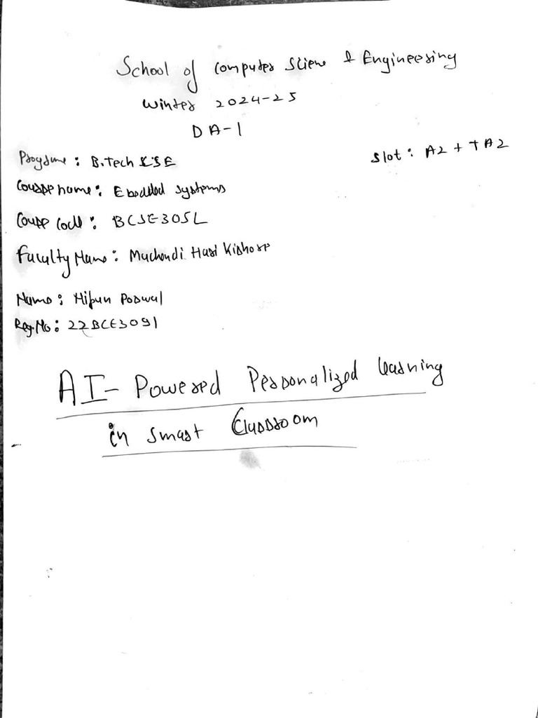 Da1 Bce3091 Embedded A2 | PDF