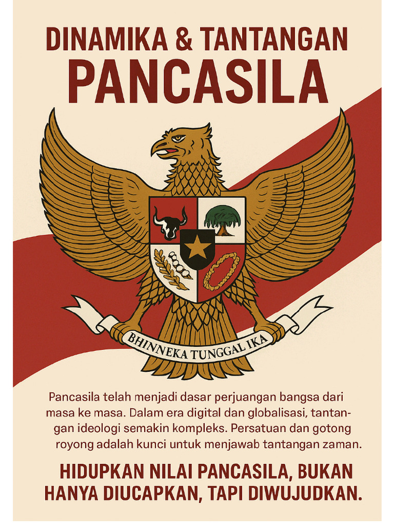 Tanjiro Wahyu Rizki - 24136031 - Poster Pancasila | PDF