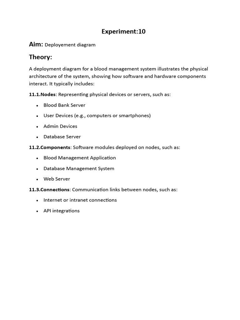 Deployement diagram | PDF