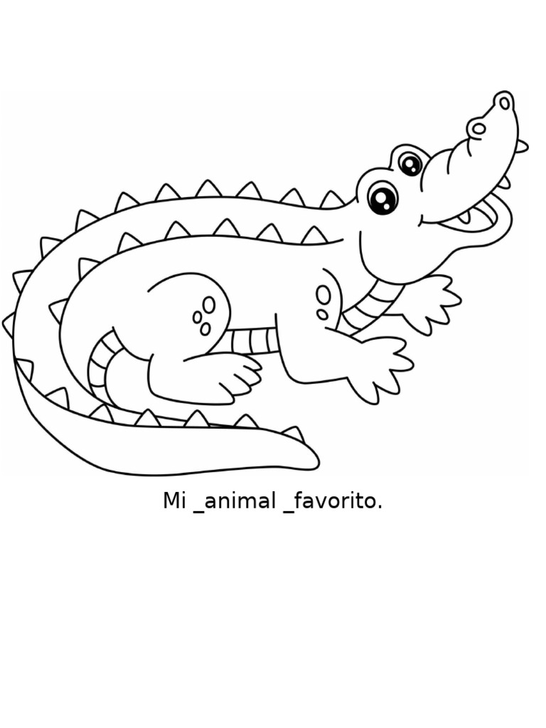 Mi Animal Favorito | PDF