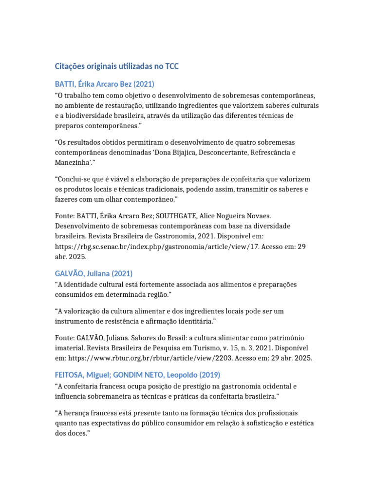 Citacoes TCC | PDF