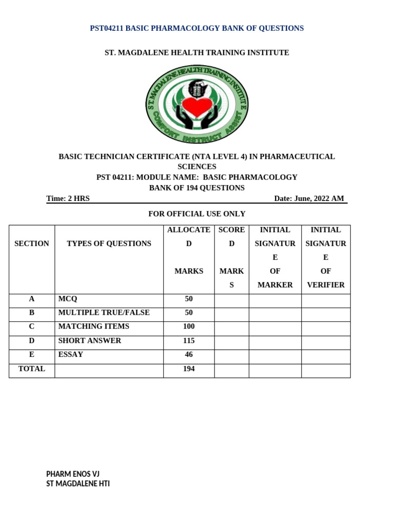 Basic Pharmacology-1 | PDF | Pharmacokinetics | Bioavailability