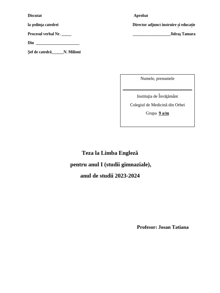 Teza gr.9 | PDF | Climate Change | Climate