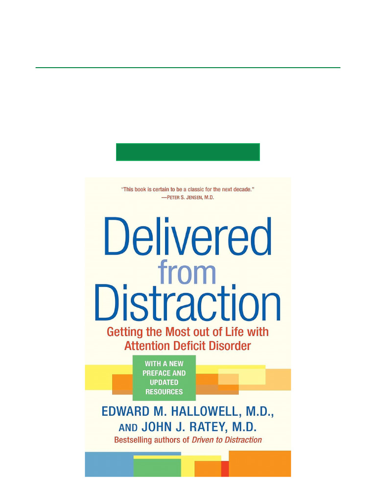 (E-Book PDF) Delivered From Distraction Getting The Most Out of Life ...
