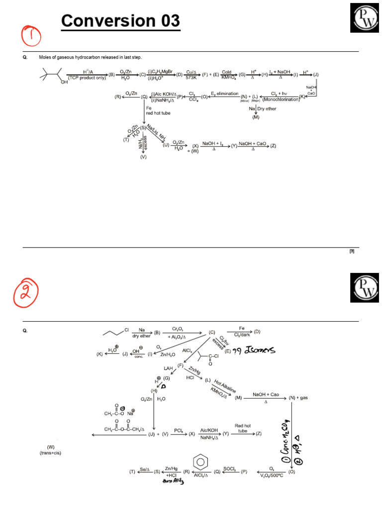 Conversion 03 - Question Notes | PDF