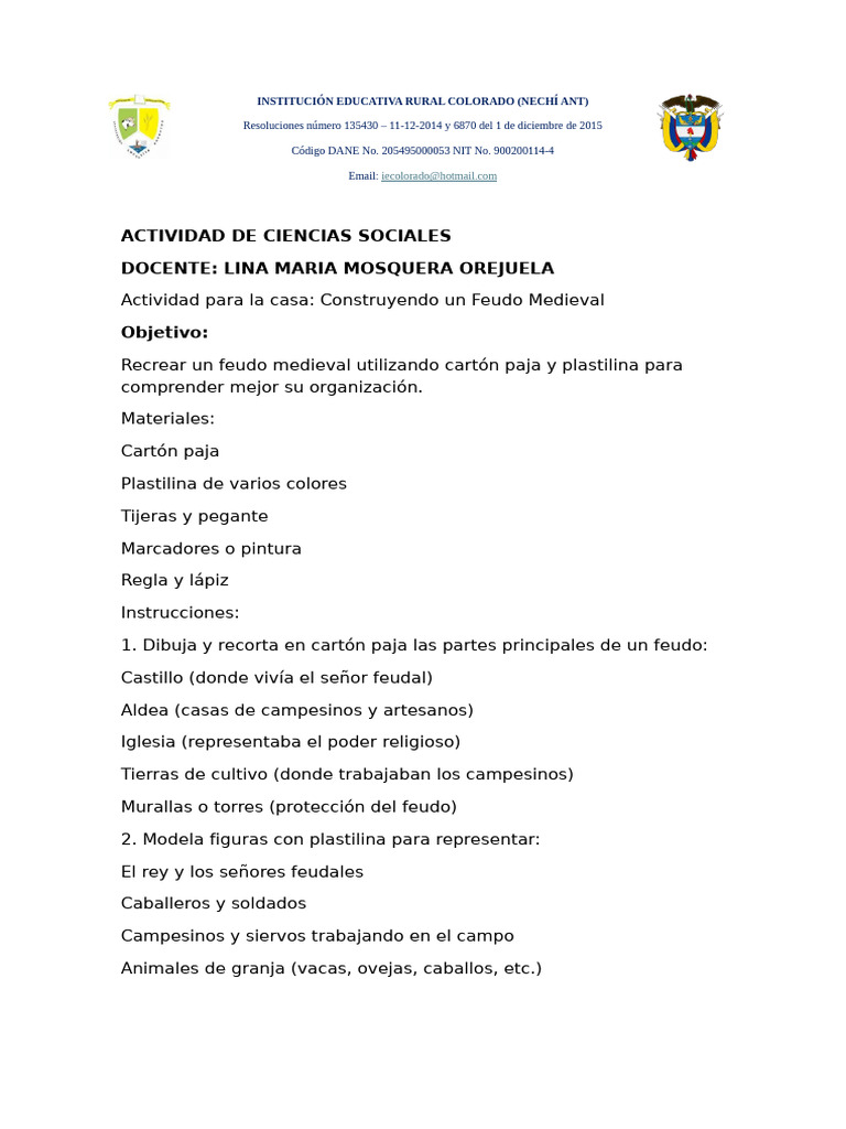 Construyendo Un Feudo Medieval | PDF