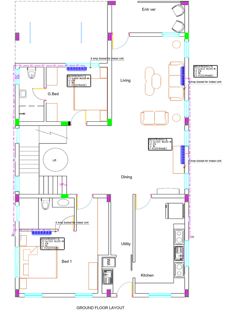 Ground Floor Hvac Layout 050224 | PDF
