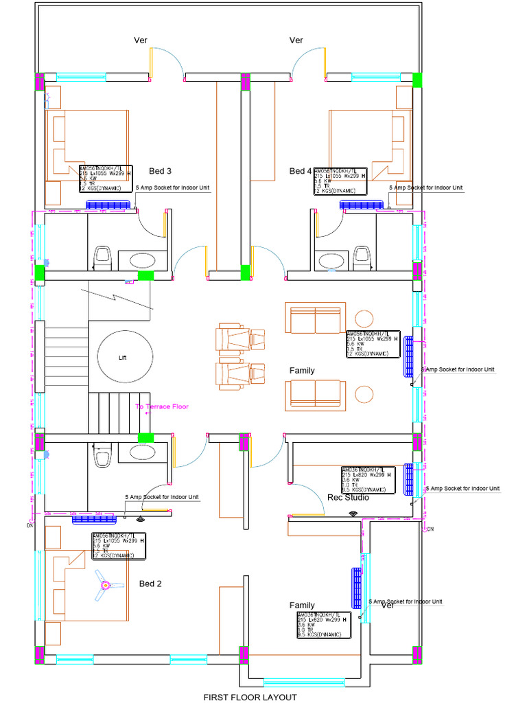 First Floor Hvac Layout 050224 | PDF