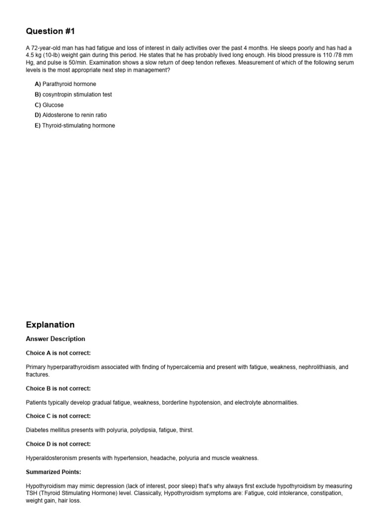 Endocrinology | PDF | Hypothyroidism | Thyroid