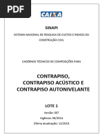 Sinapi 3 | PDF | Argamassa (alvenaria) | Cimento