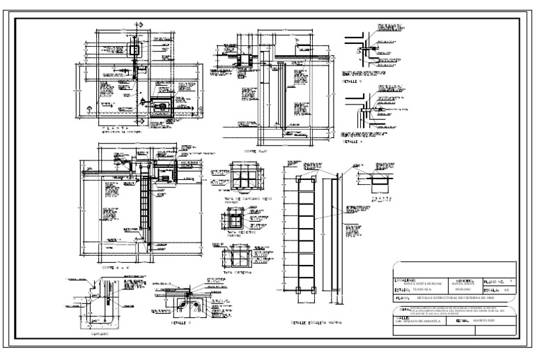 Plano Concepto Oe-7 Cisterna-Layout1 | PDF