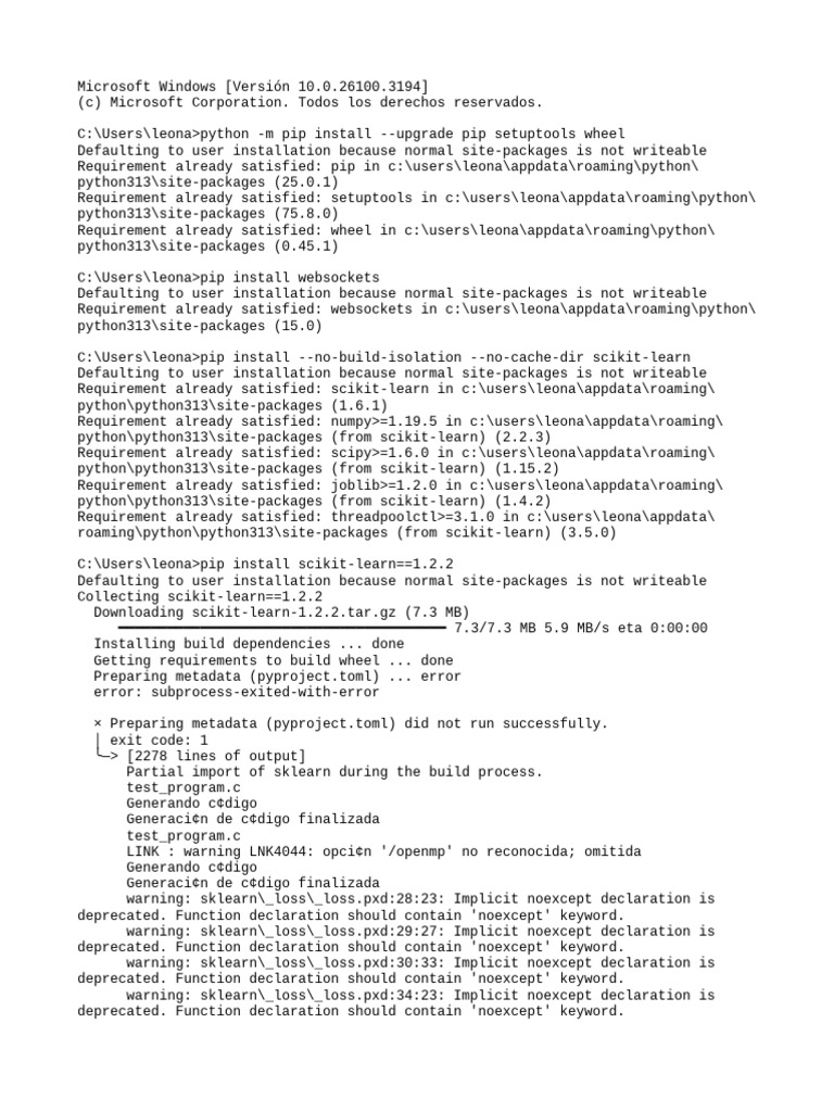 Microsoft Windows [Versión 10.0.261 | PDF | Reserved Word | Computer Programming