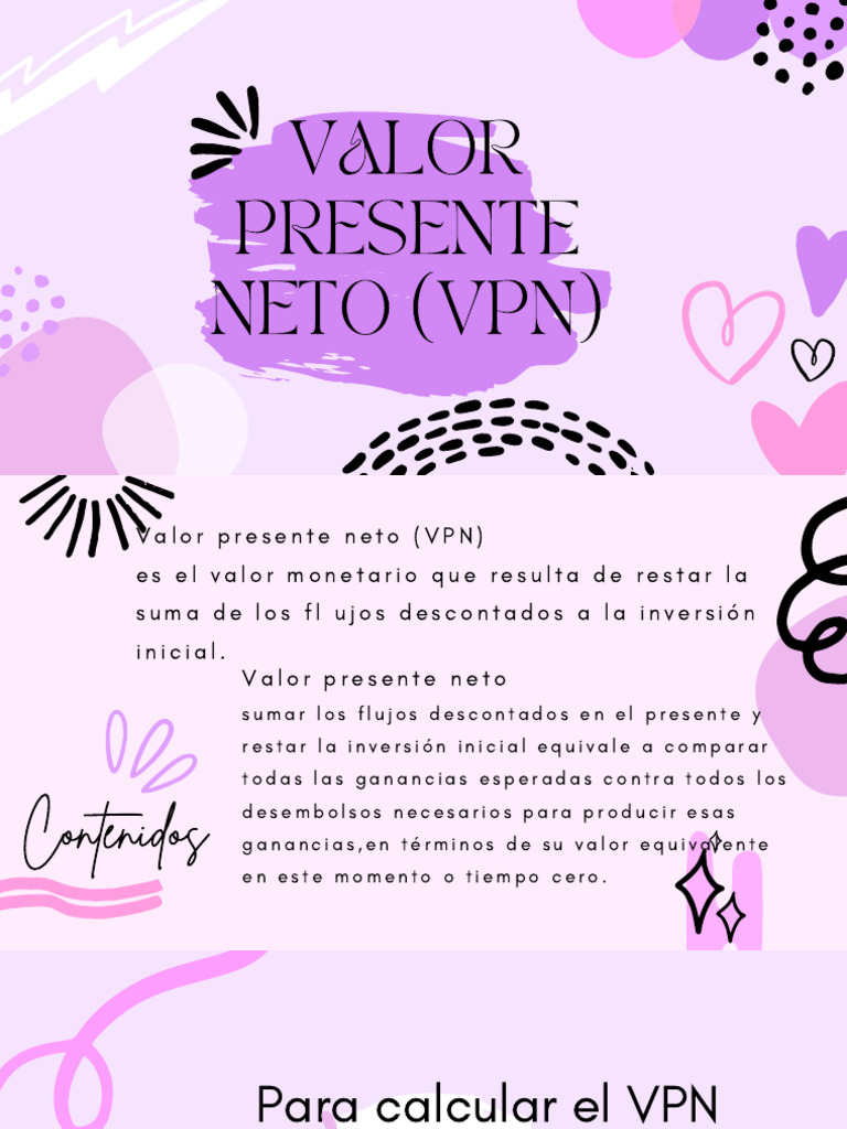 Valor Presente Neto | PDF