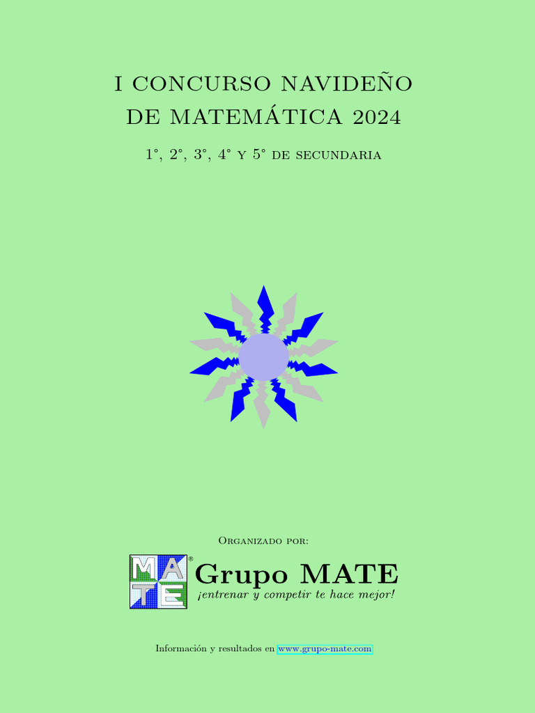 I CNM 2024 Sec Compressed | PDF | Rectángulo | Triángulo