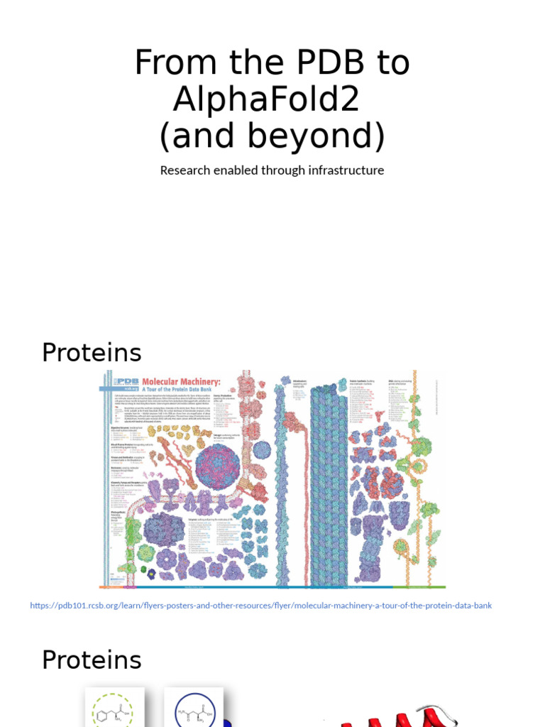 From PDB To AlphaFold2 and Beyond | PDF | Proteins | Molecular Biology