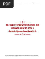 APCSP Practice Exam Full | PDF