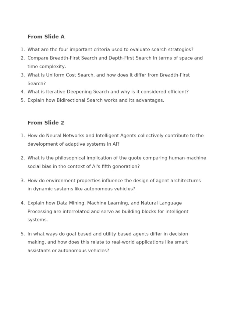 AI COSC 784 Exam AOC | PDF