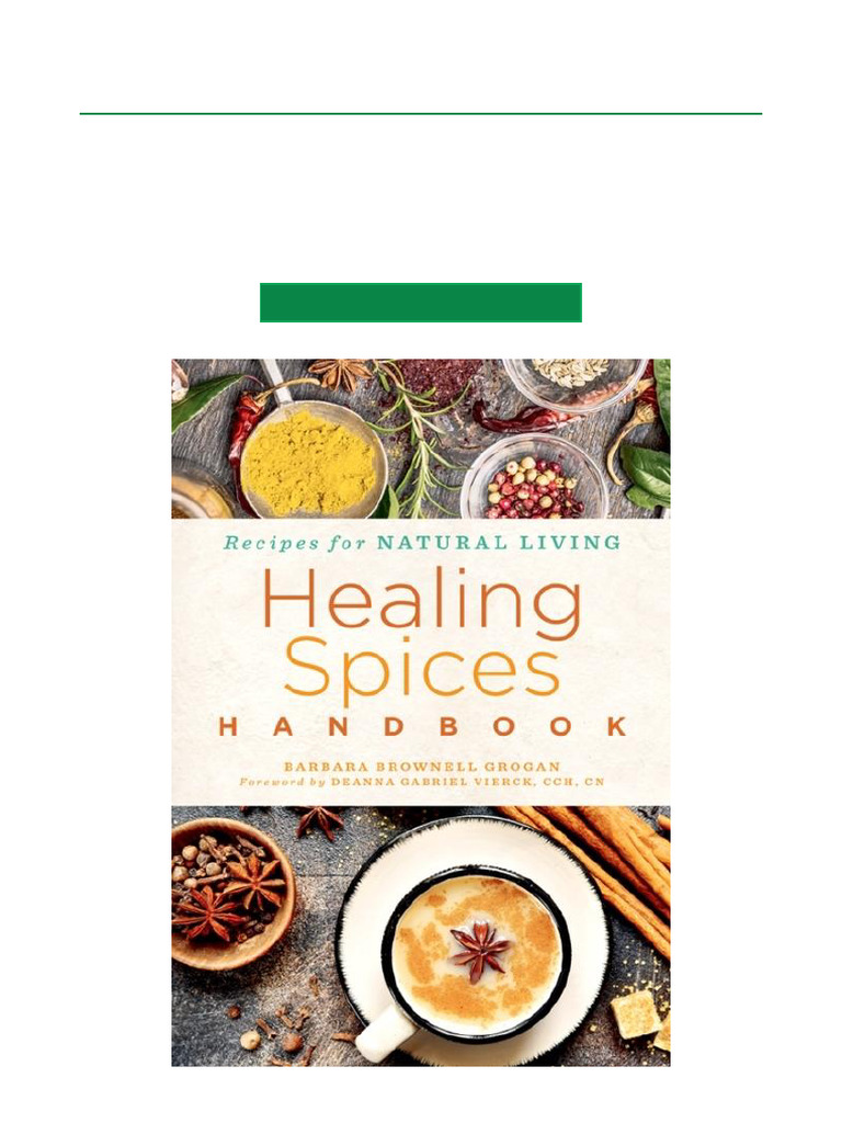 Healing Spices Handbook Download | PDF