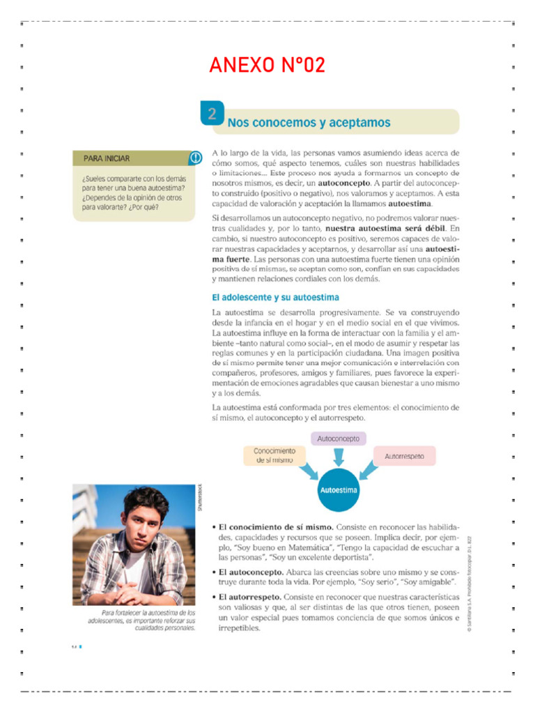 Unidad 1 - Anexos Sem 2 - DPCC 1° | PDF