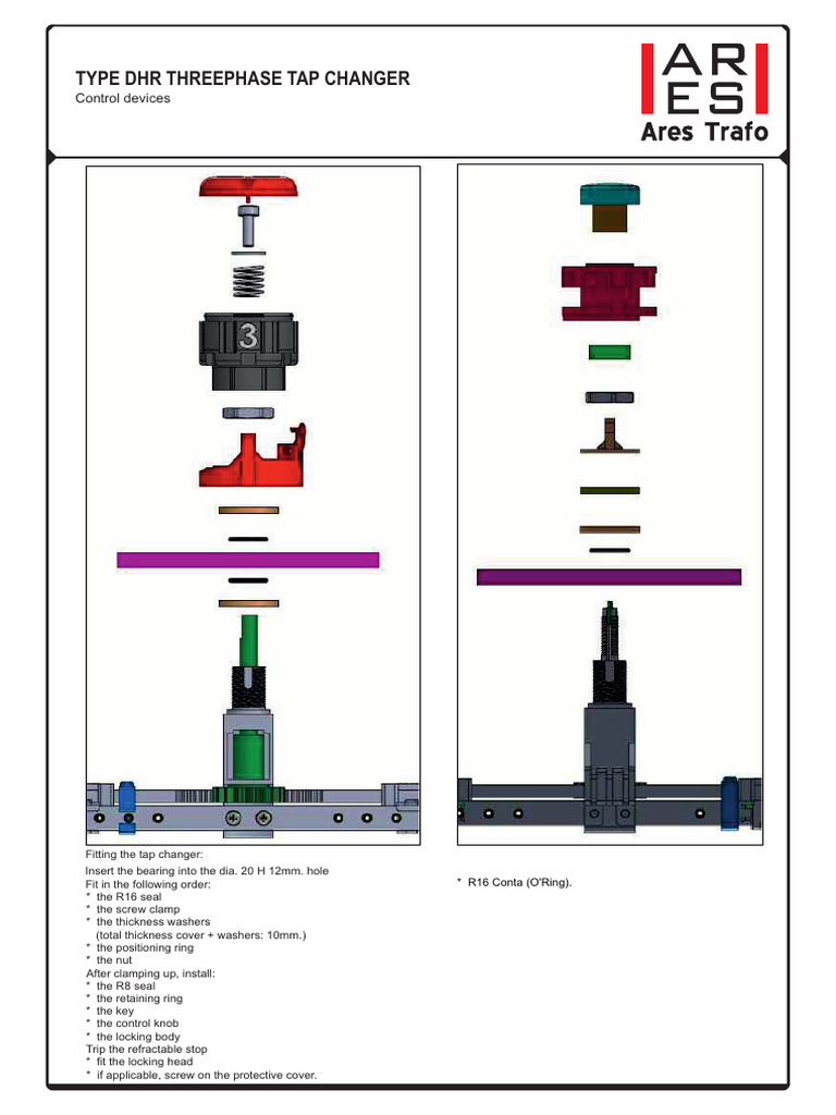 Ares Trafo Tap Changer Katalog 3.2018 | PDF | Transformer | Insulator ...
