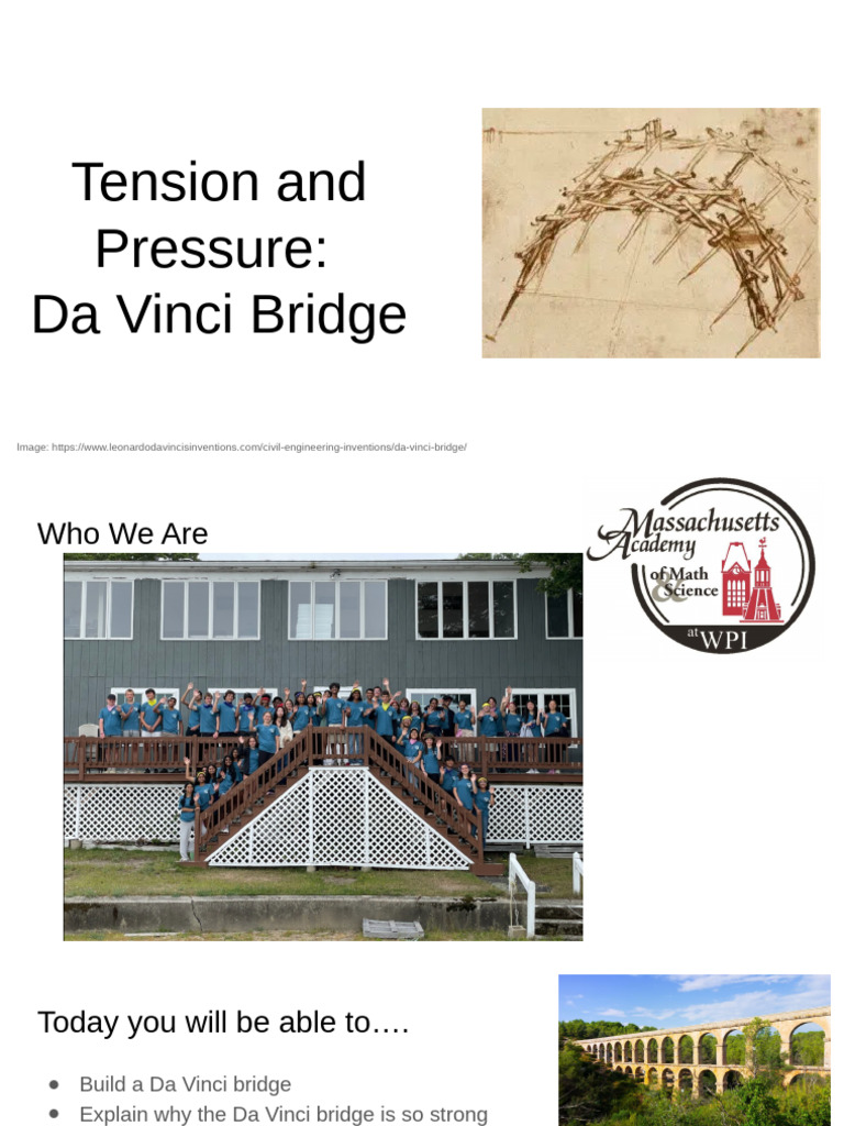 Build and Test a Da Vinci Bridge | PDF