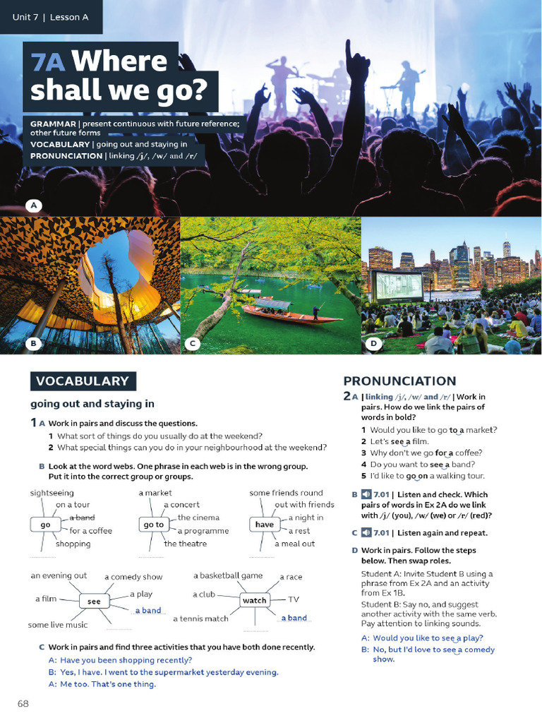 Festivals Speakout 3rd A2plus 67-68 | PDF