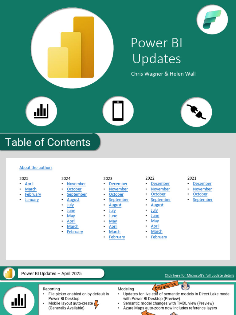Power BI Updates - April 2025 | PDF | Microsoft Azure | Microsoft