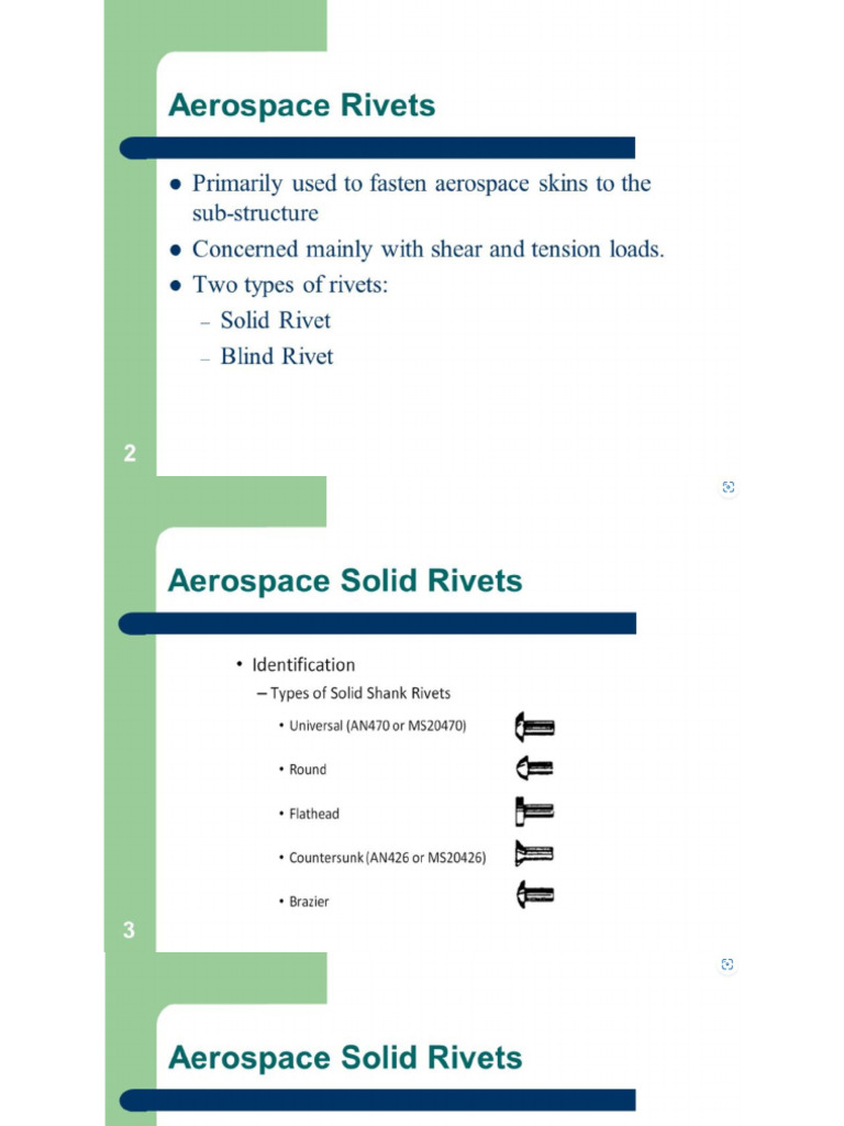 Aerospace Fasteners Applications | PDF