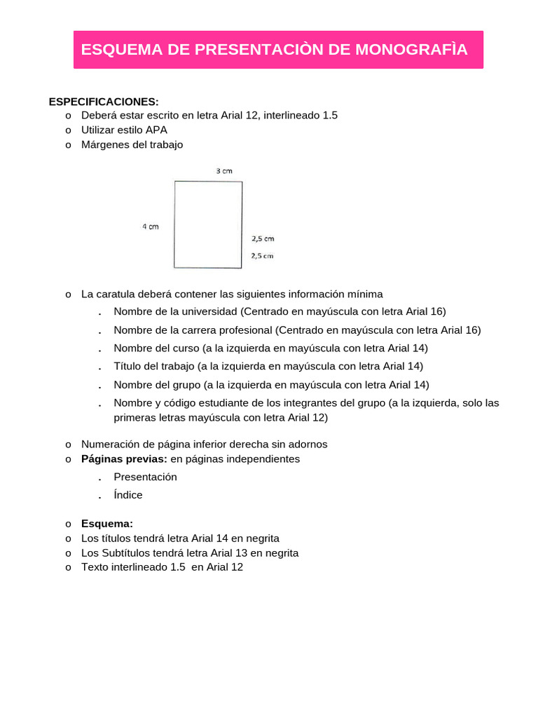 Esquema de Monografia 1 - Edu. Amb.- 2DA UNIDAD 2 | PDF