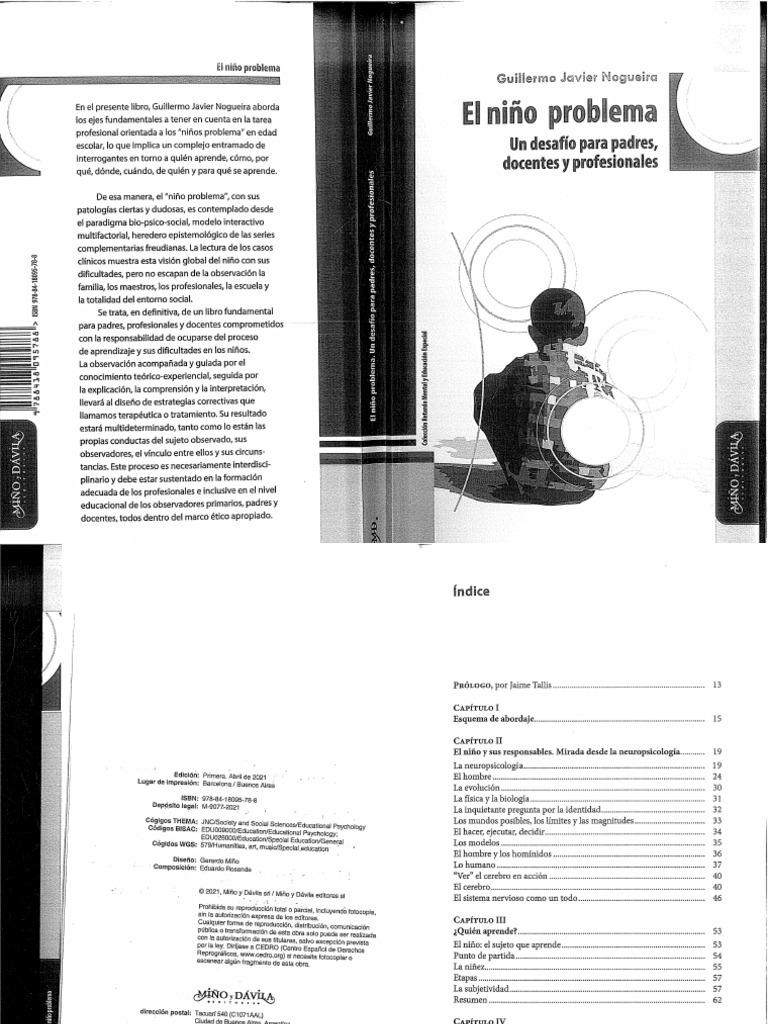 9 Nogueira - El Niño Problema - Cap 2 A 7 | PDF