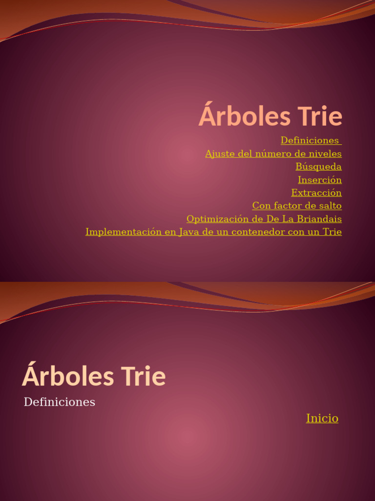 03 Arboles Trie | PDF | Datos de computadora | Algoritmos y Estructuras de Datos