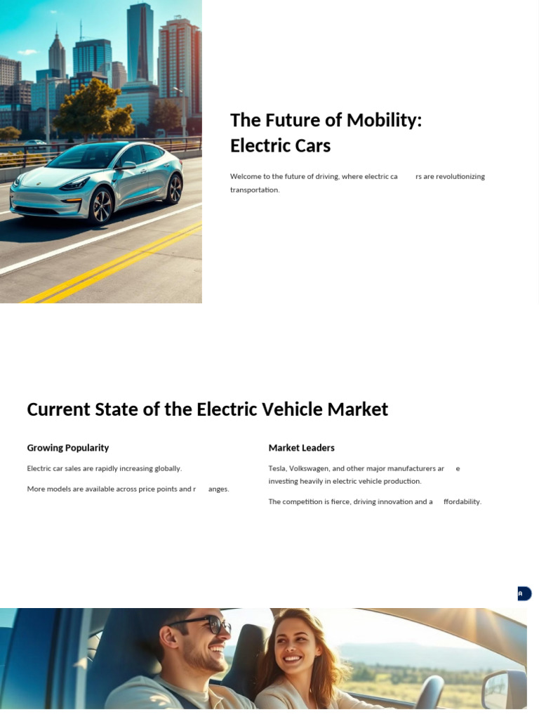 The Future of Mobility Electric Cars | PDF | Electric Vehicle ...