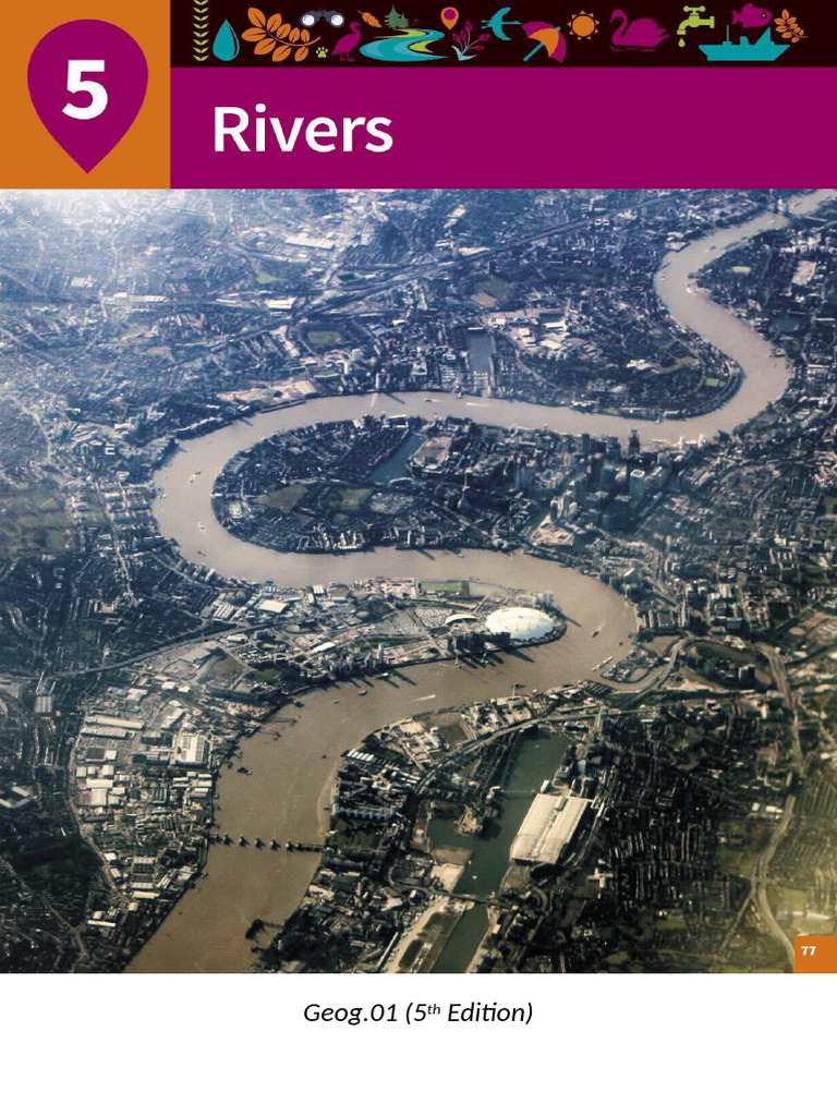 Geog.01 - 5th Ed - Ch05 - Rivers | PDF