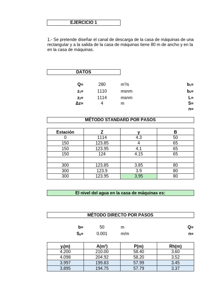 Ejercicio 1, 2 y 3 | PDF