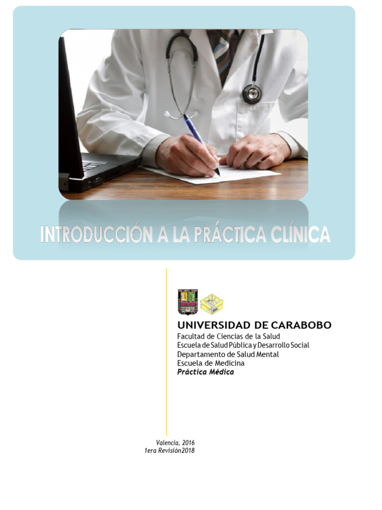 PM Introducción A La Práctica Clínica Corregida | PDF | Dolor | Dolor de cabeza