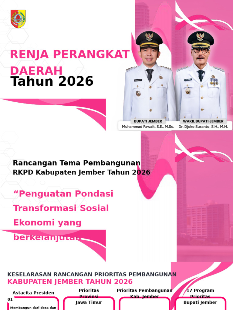 Template Paparan Untuk Forum Lintas Perangkat Daerah | PDF